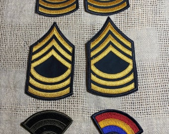 Master Sergeant Patch - Etsy