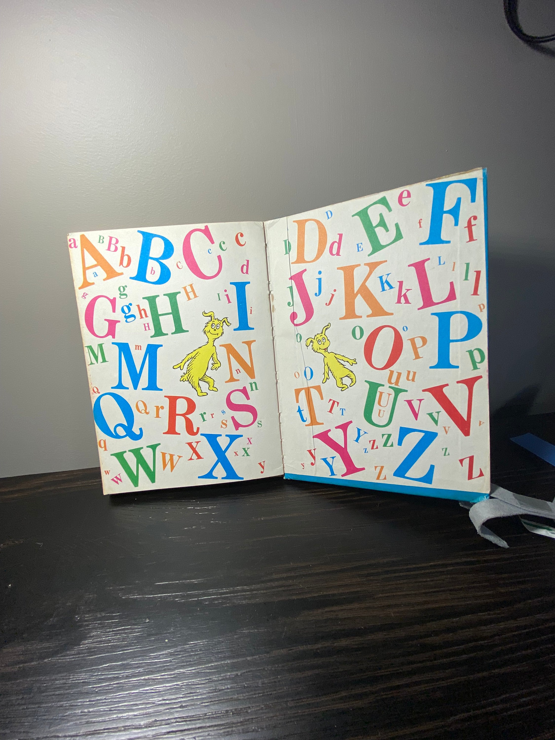 Dr. Seuss's abc Book 1963 Copyright Beginner Books Edition - Etsy