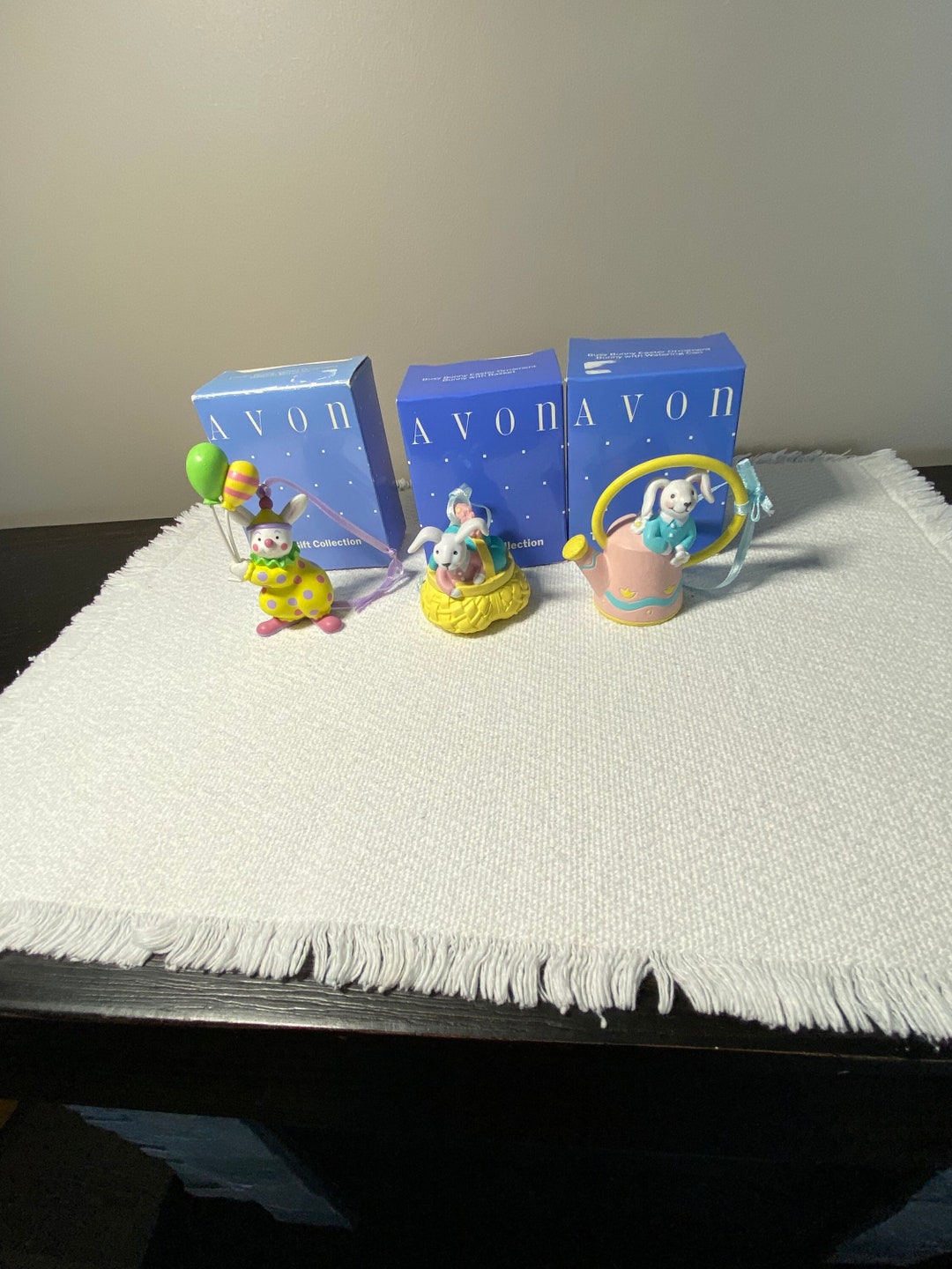 3 Vintage Avon Easter Ornaments - Etsy
