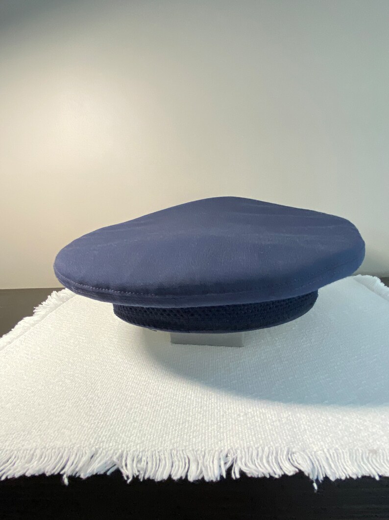 Vintage Air Force Bancroft Military Cap With Silver Tone Eagle Screw ...