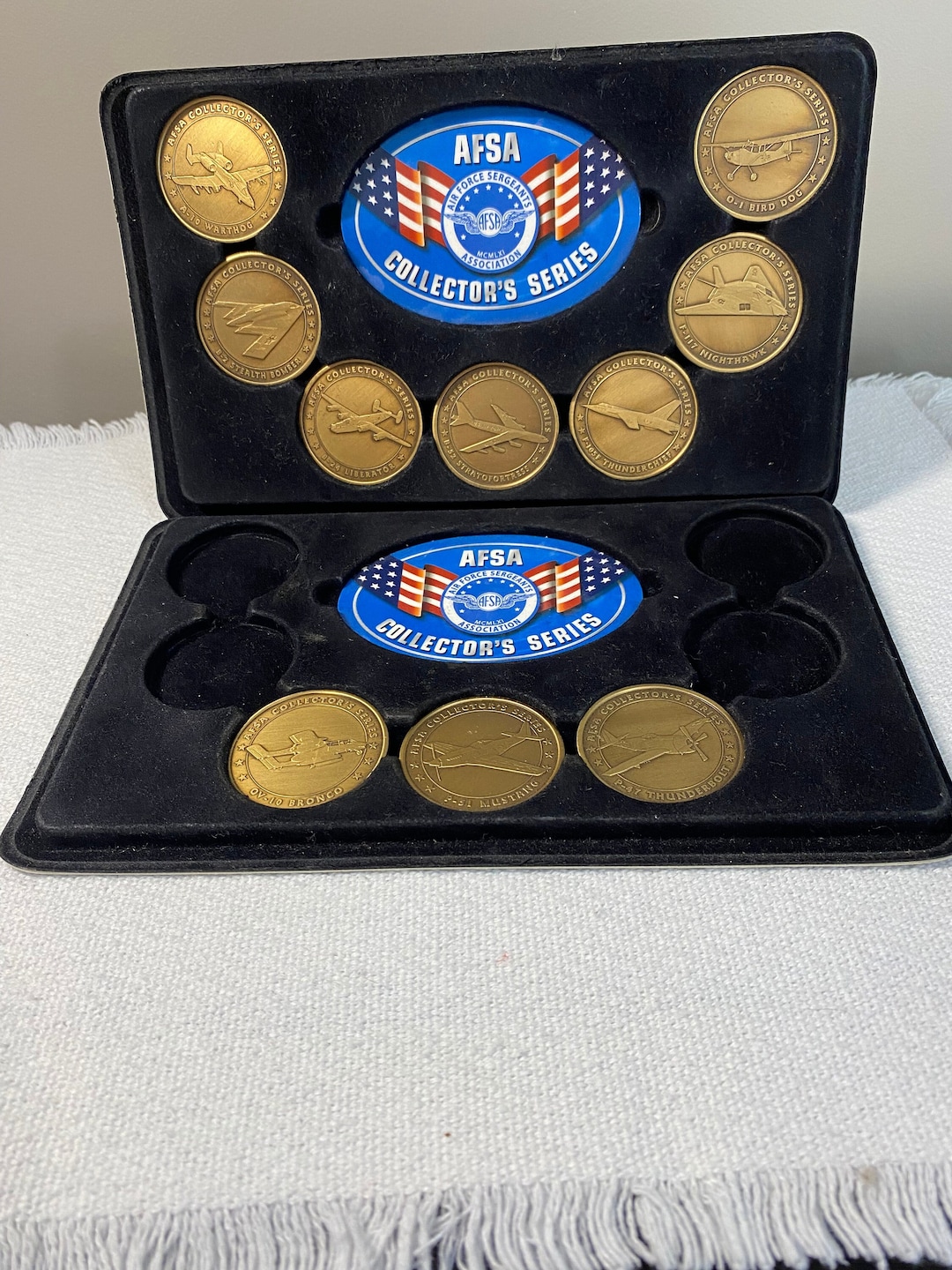 10 Vintage Aircraft AFSA Collector's Series Coins - Etsy