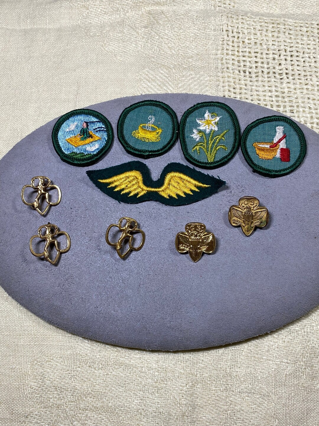 10 Vintage Assortment of Girl Scout and Brownie Pins and Badges - Etsy