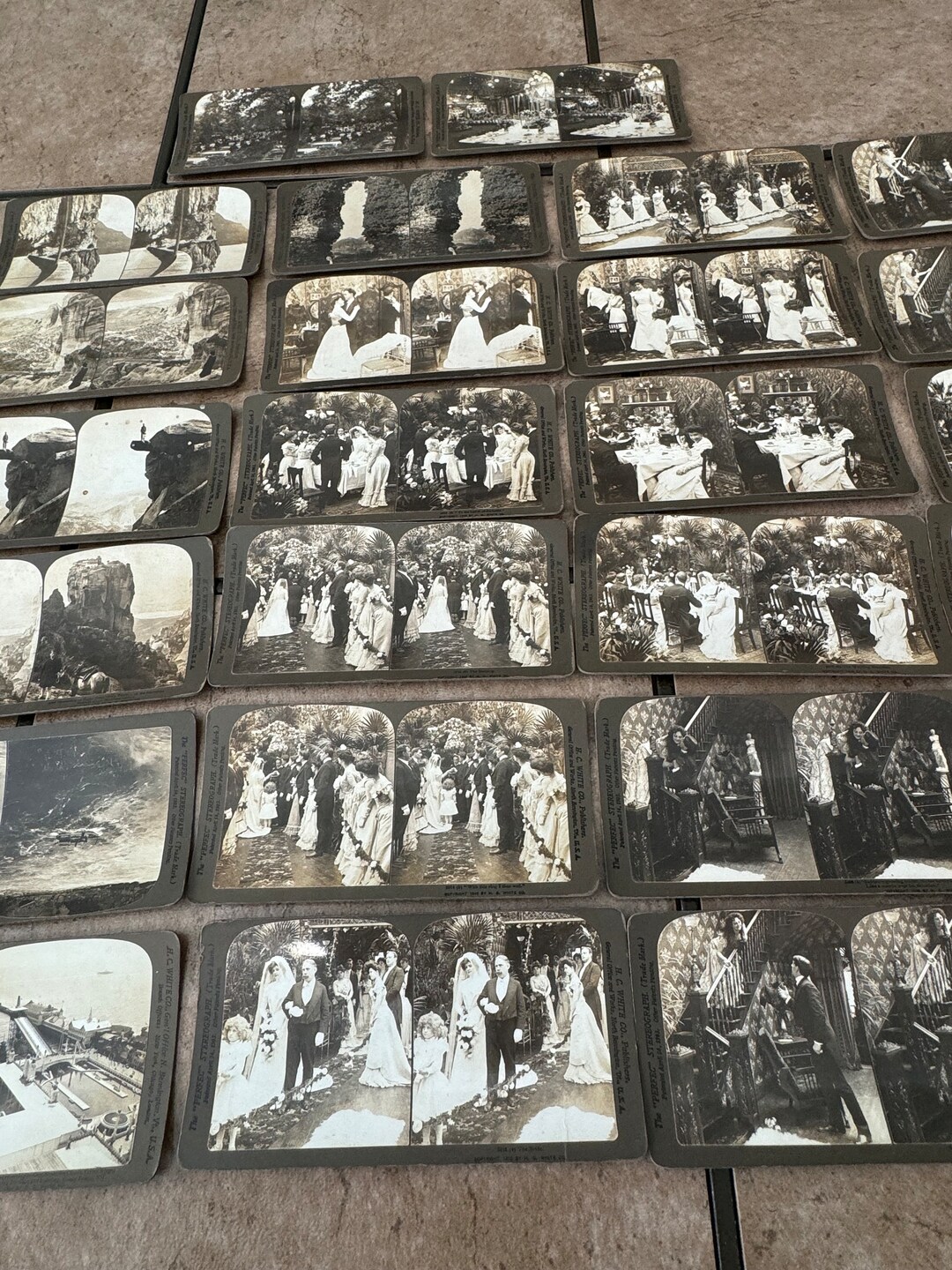 Thirty Two Stereographic Cards - Etsy