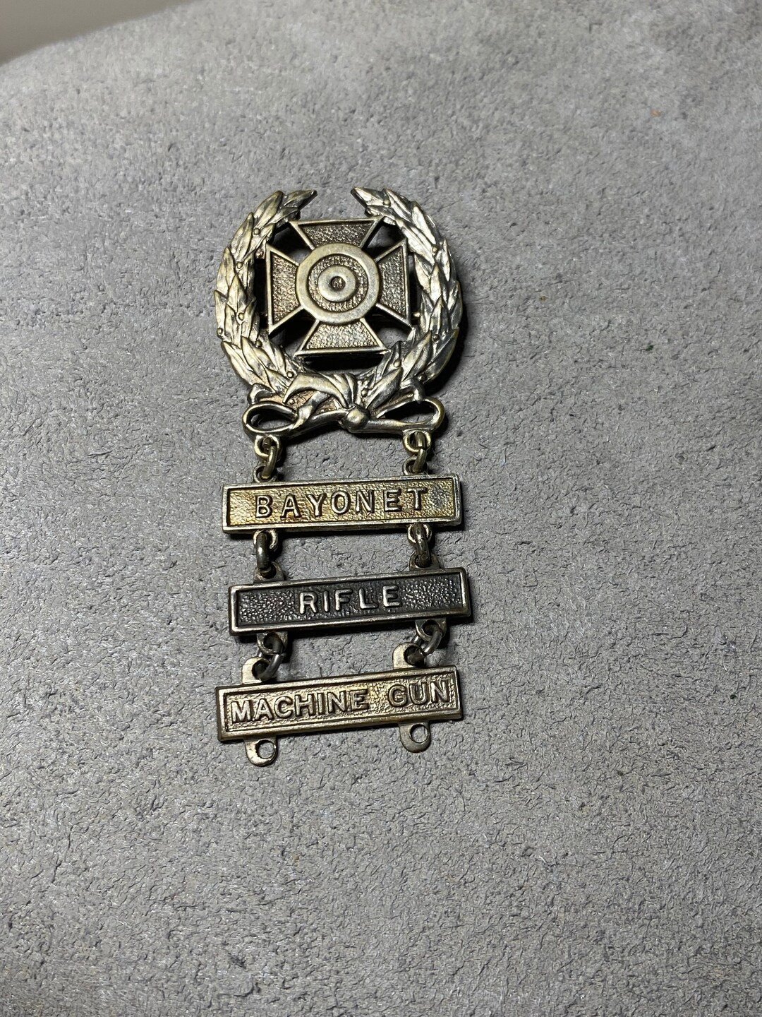 Military Medal With marksman,bayonet and Machine Gun Bars - Etsy