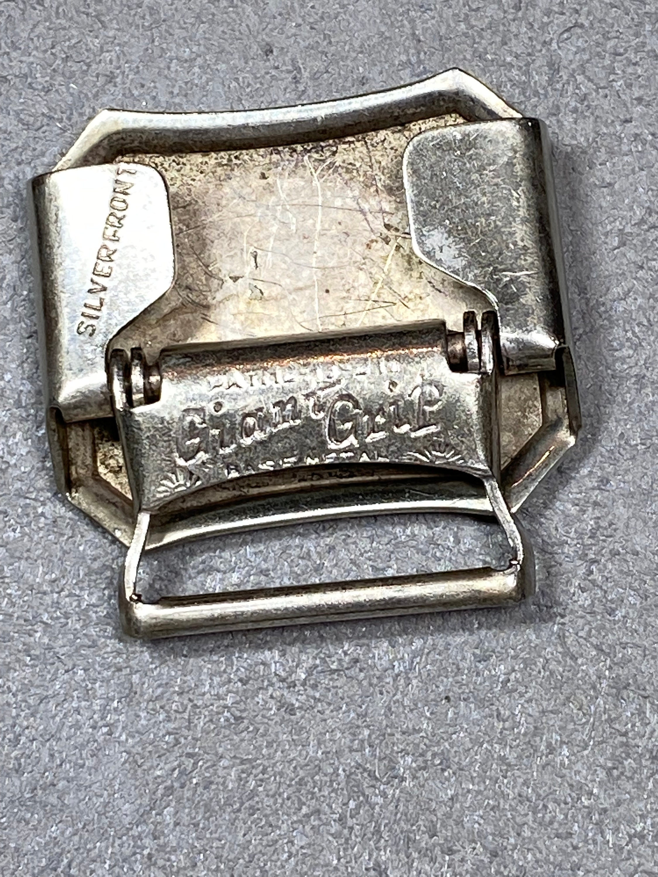 Vintage Giant Grip Silvertone Letter s Belt Buckle - Etsy
