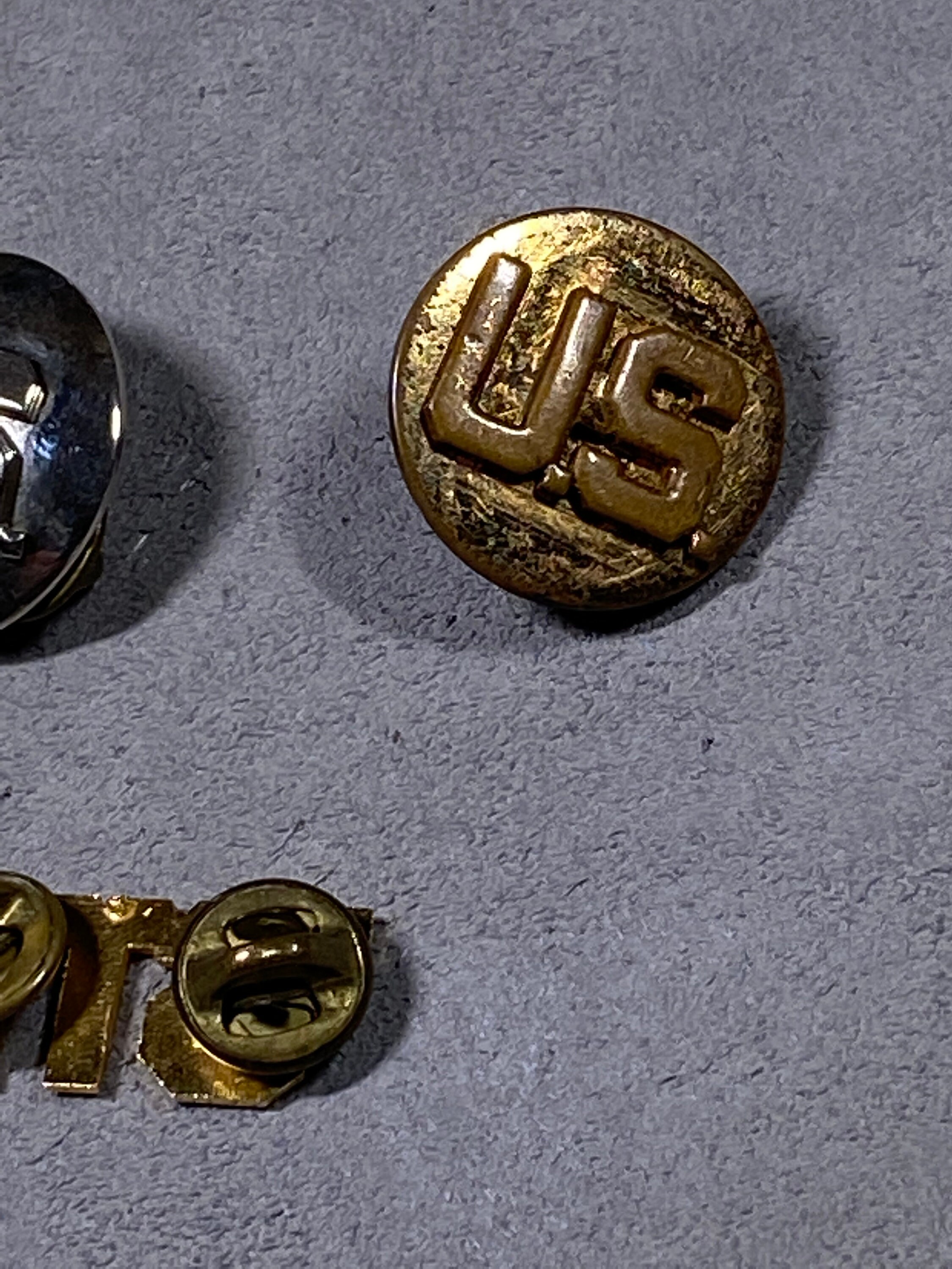 3 US Military Buttons - Etsy