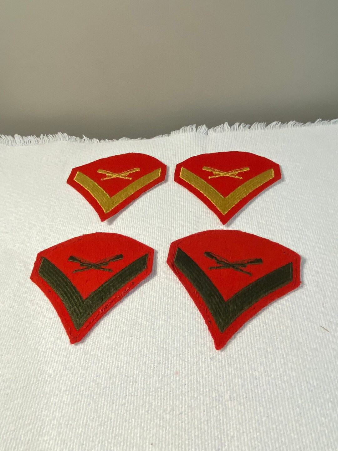 2 Pair of Lance Corporal Chevron Patches - Etsy