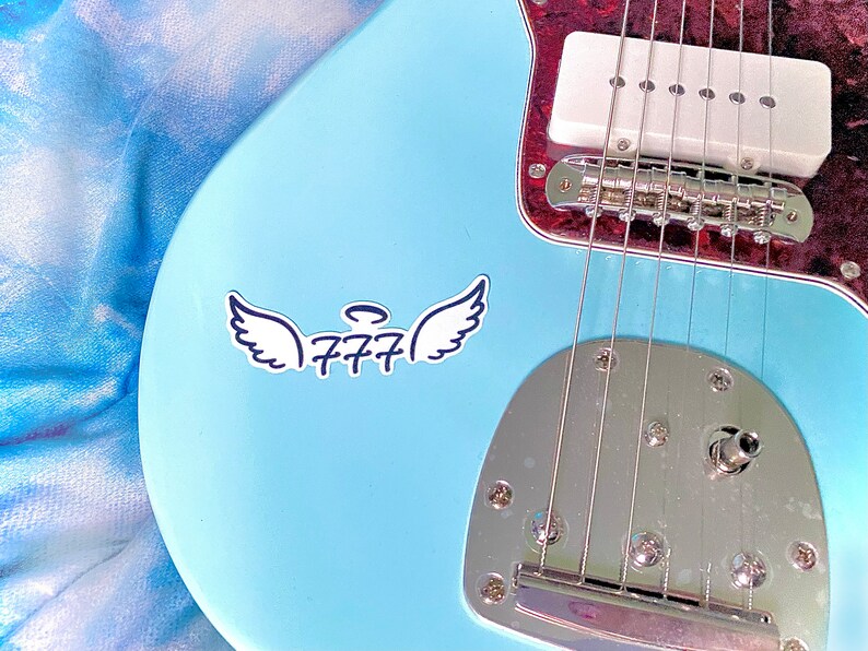Angel Numbers 777 Premium Vinyl Sticker - Etsy