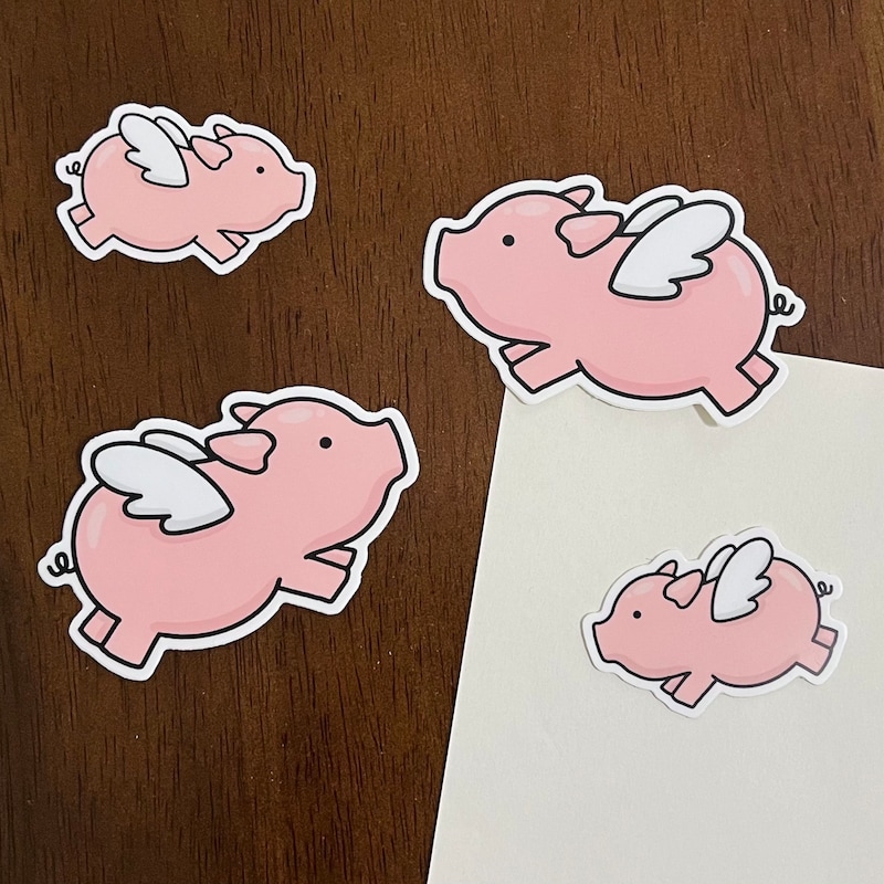 Kawaii Pig - Etsy
