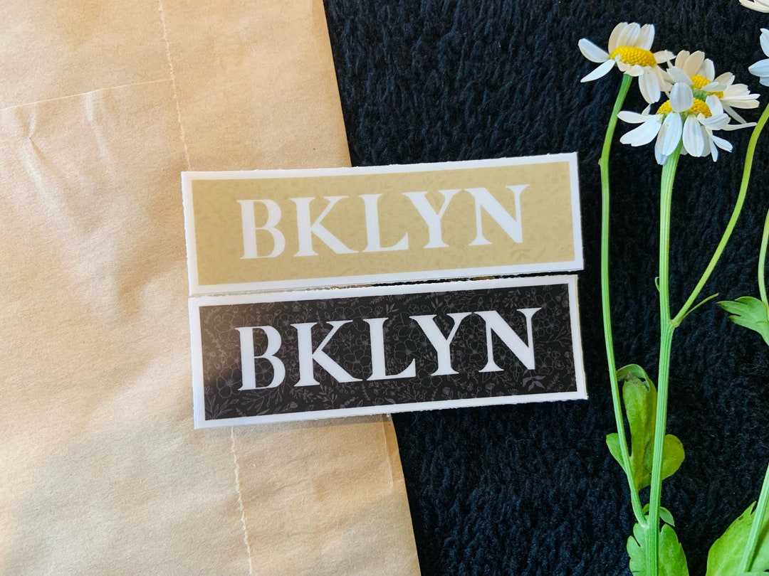 Brooklyn Decal Sticker | Die Cut Sticker | New York City | BKLYN ...
