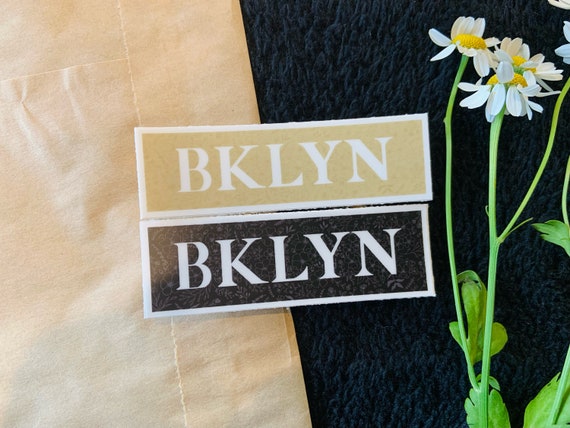 Brooklyn Decal Sticker Die Cut Sticker New York City - Etsy
