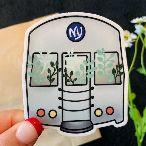 NYC Subway Decal Sticker Waterproof Die Cut Sticker New - Etsy