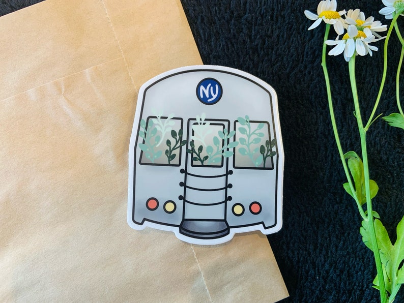 NYC Subway Decal Sticker Waterproof Die Cut Sticker New - Etsy
