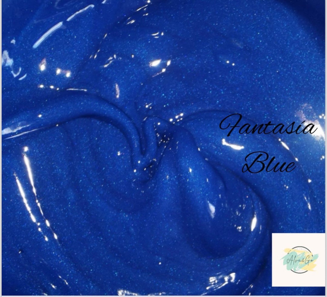 ALVA & GO Heat Set Paint, 30 Ml Color: Blue Fantasy (fantasía Blue) - Etsy