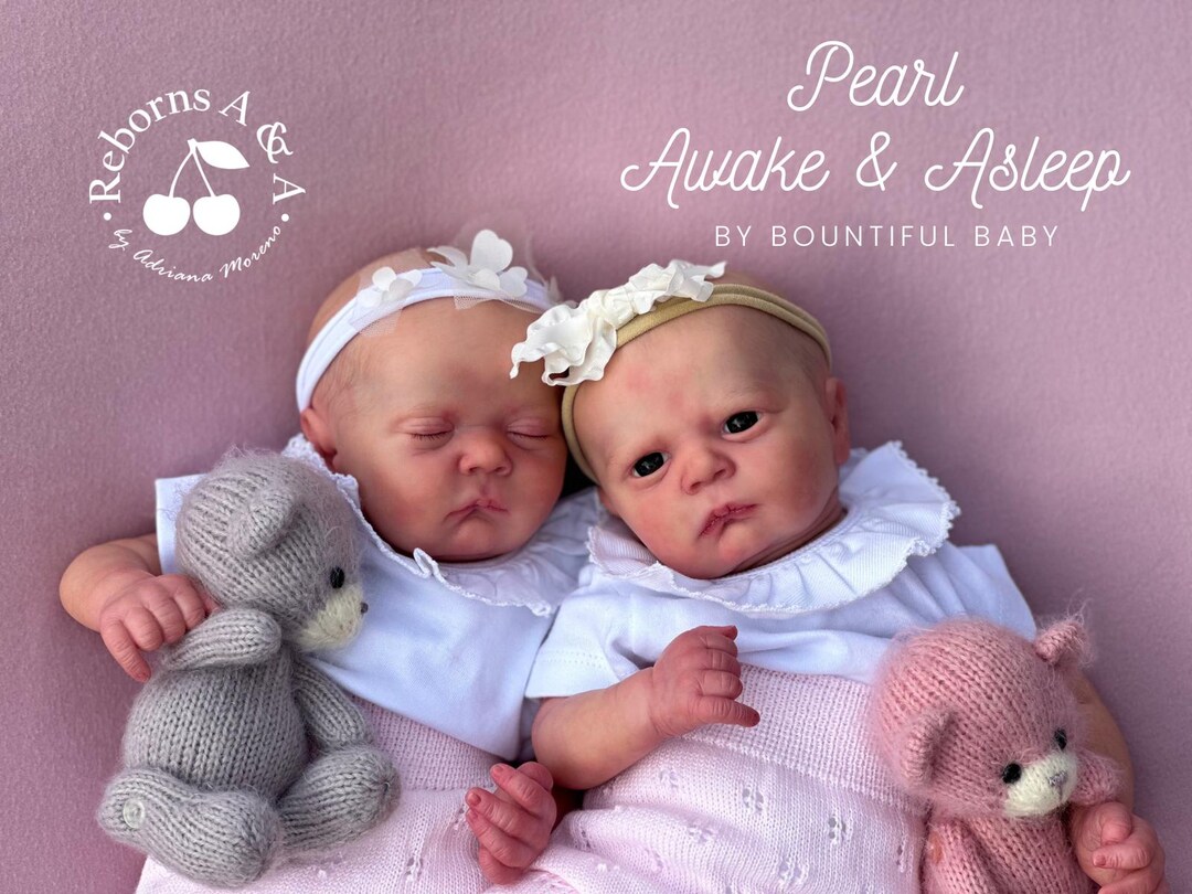 Ready to Ship!! Reborn Doll Baby Pearl Asleep & Awake by Bountiful Baby ...
