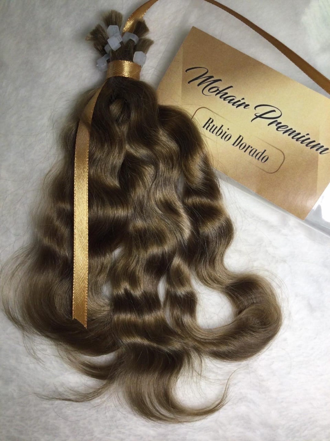 Gold Blonde Premium Mohair for Reborn Dolls - Etsy