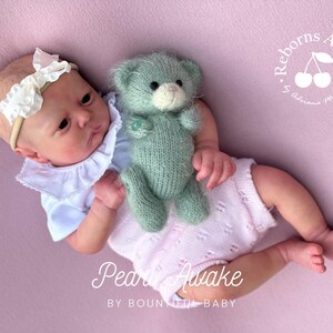 Ready to Ship!! Reborn Doll Baby Pearl Asleep & Awake by Bountiful Baby ...
