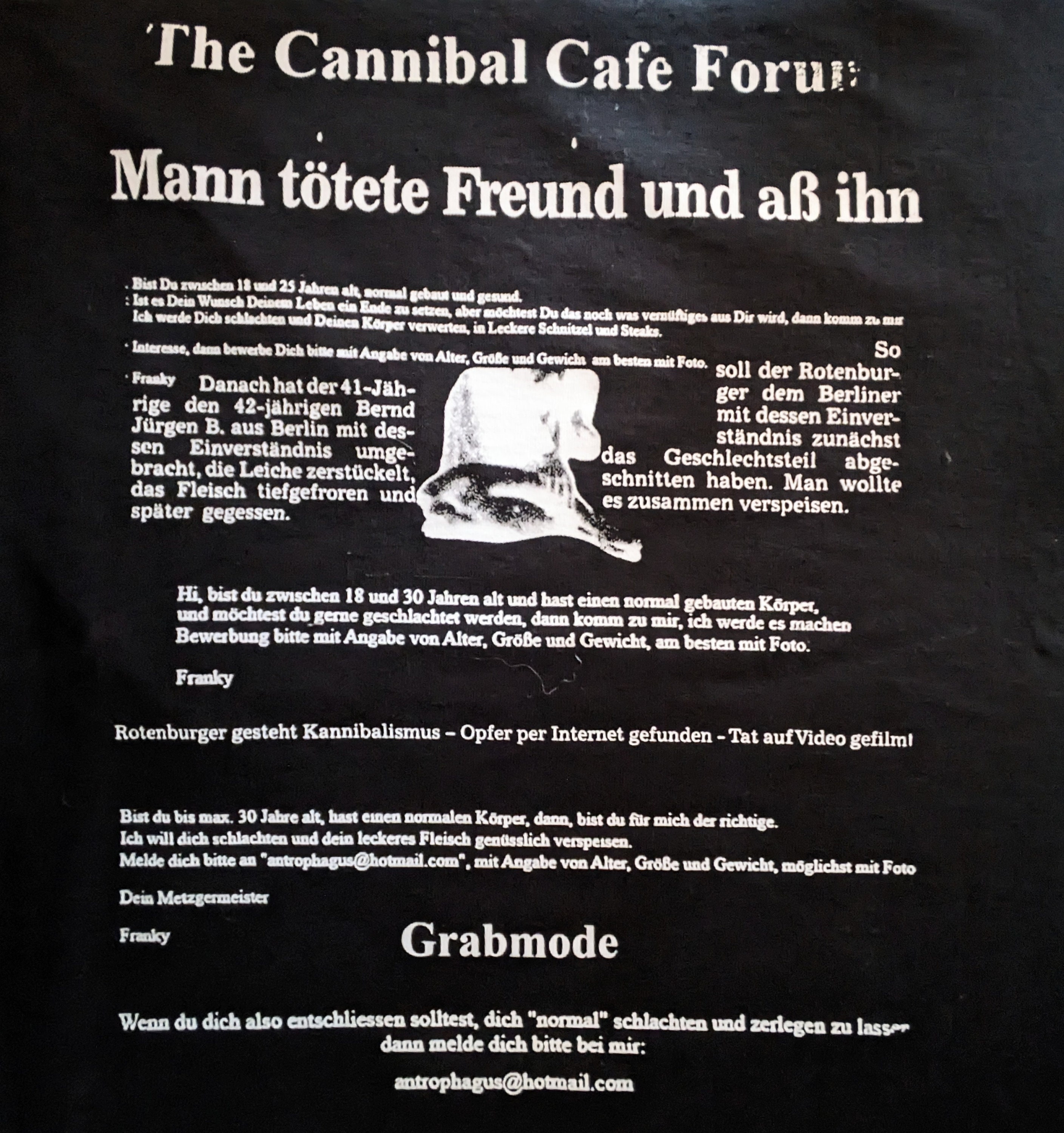 The Cannibal Cafe Forum - Etsy
