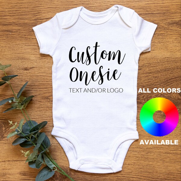 Custom Onesies - Etsy