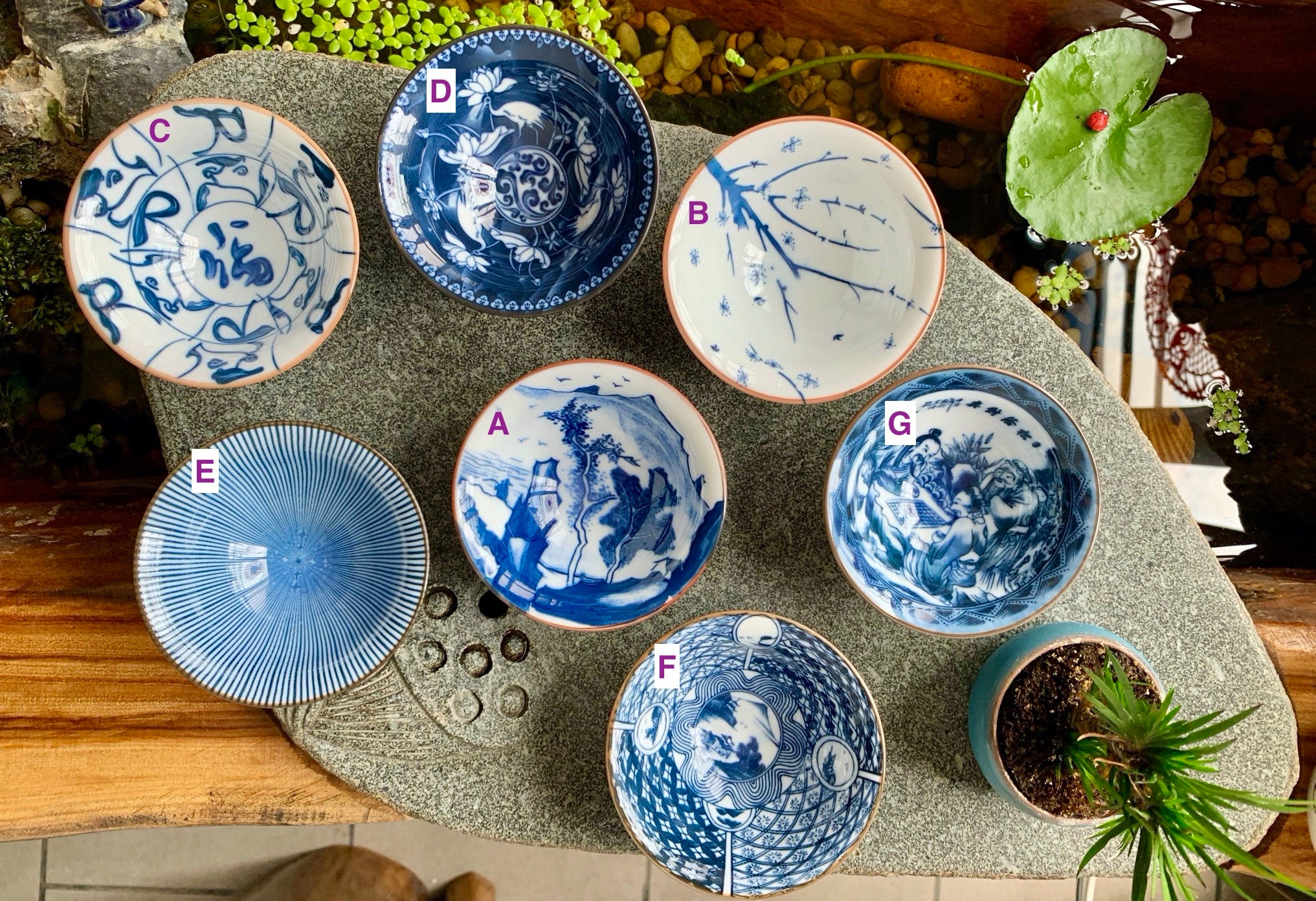 Traditional Chinese Porcelain Tea Cups - Etsy