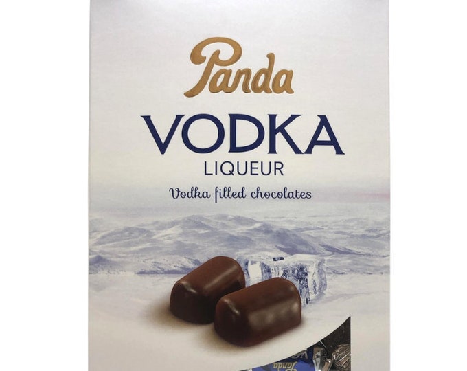 Panda Vodka Liqueur Chocolates 290g - Etsy