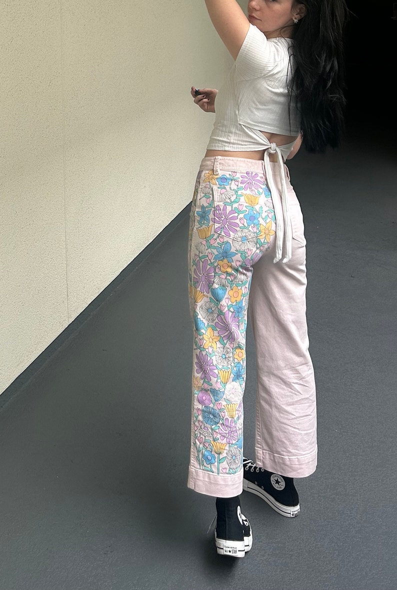 Custom Denim Pants - Etsy