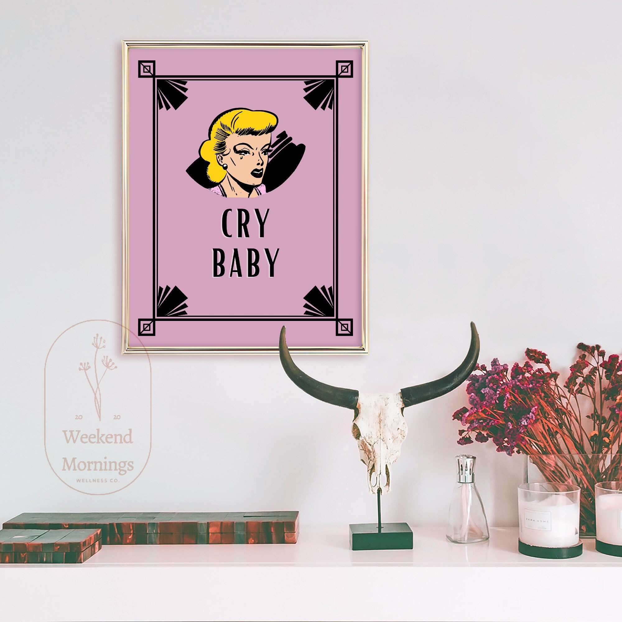 Cry Baby Downloadable Digital Print - Etsy