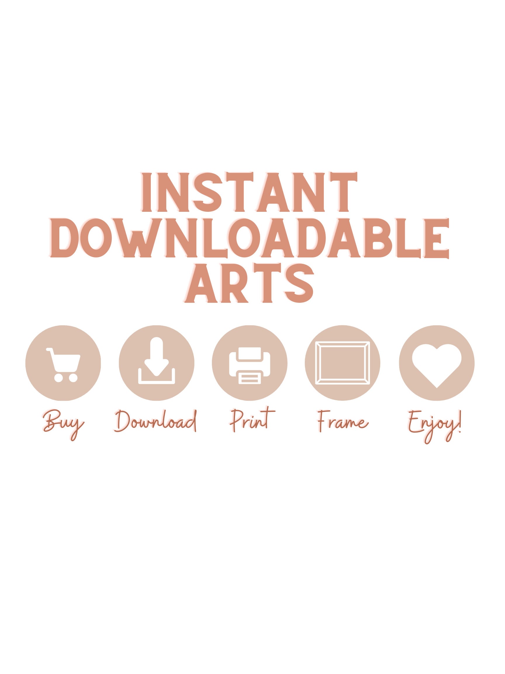 Peachy Keen Downloadable Digital Print - Etsy