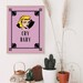 Cry Baby Downloadable Digital Print - Etsy