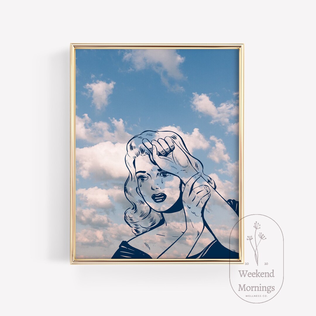 Head in the Clouds Downloadable Digital Print - Etsy