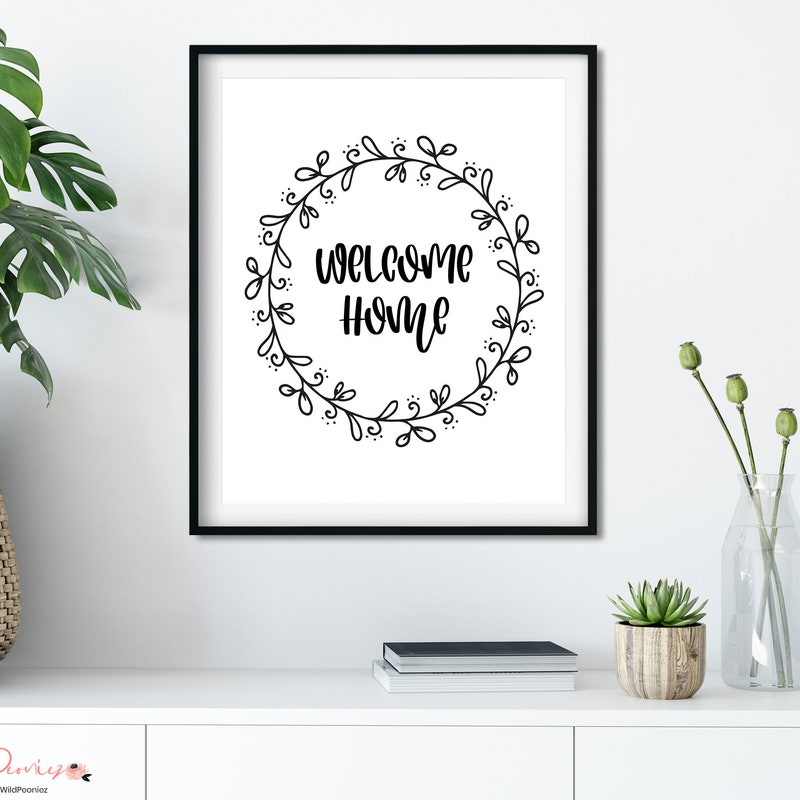 Welcome Home Print - Etsy