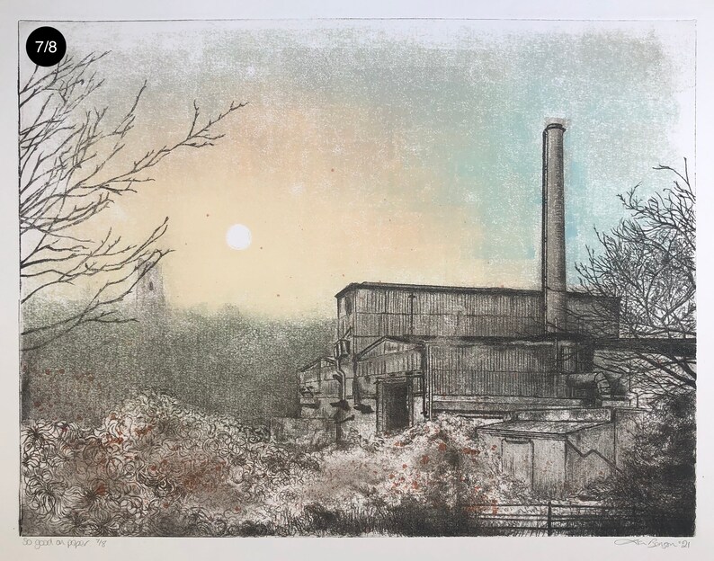 So Good on Paper, Watchet Paper Mill Original Print. - Etsy