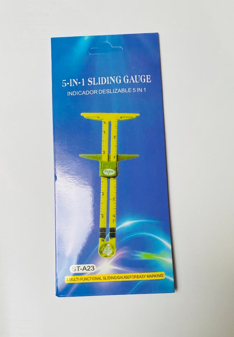 High-quality 5-IN-1 SLIDING GAUGE Measuring Sewing Tool - Etsy