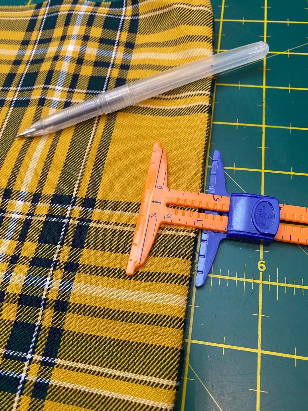 Sewing Seam Ruler Measuring Gauge Patchwork Quilting Tailor - Etsy