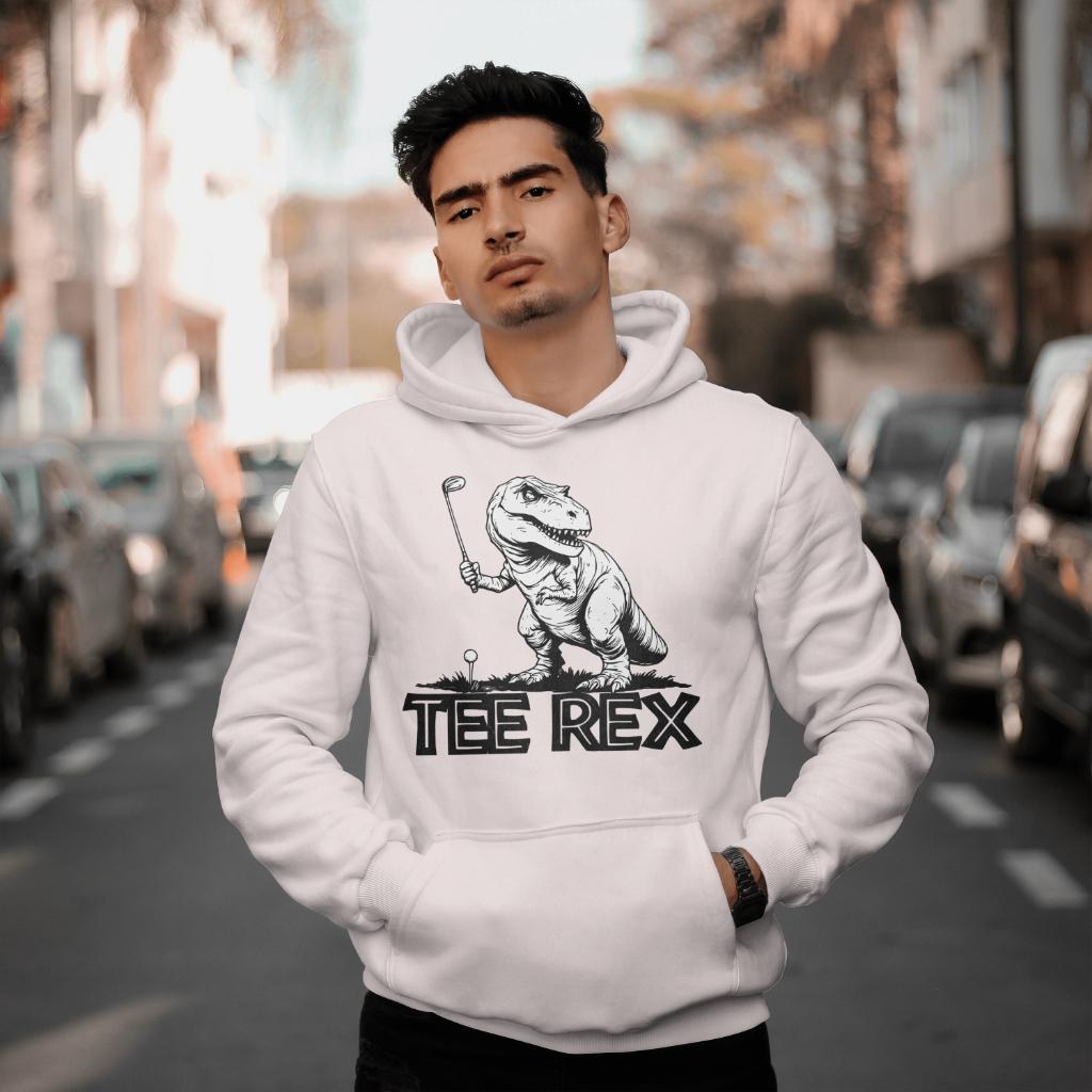 Tee Rex, Golf Shirt for Dad, Tyrannosaurus Rex, T Rex Dinosaur ...