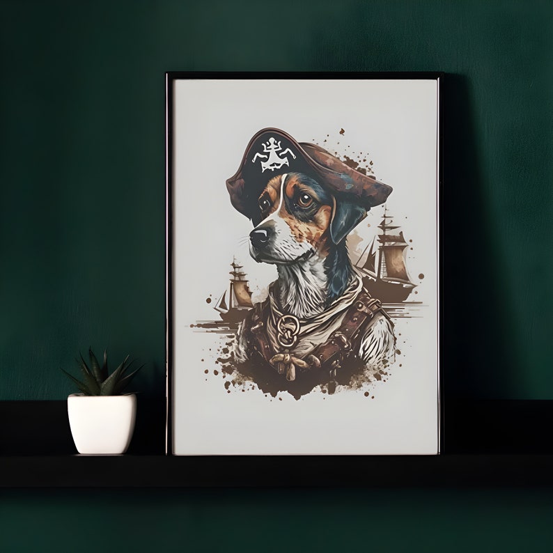 Pirates Canine SVG - Digital Download for Dog Lovers & Pirate ...