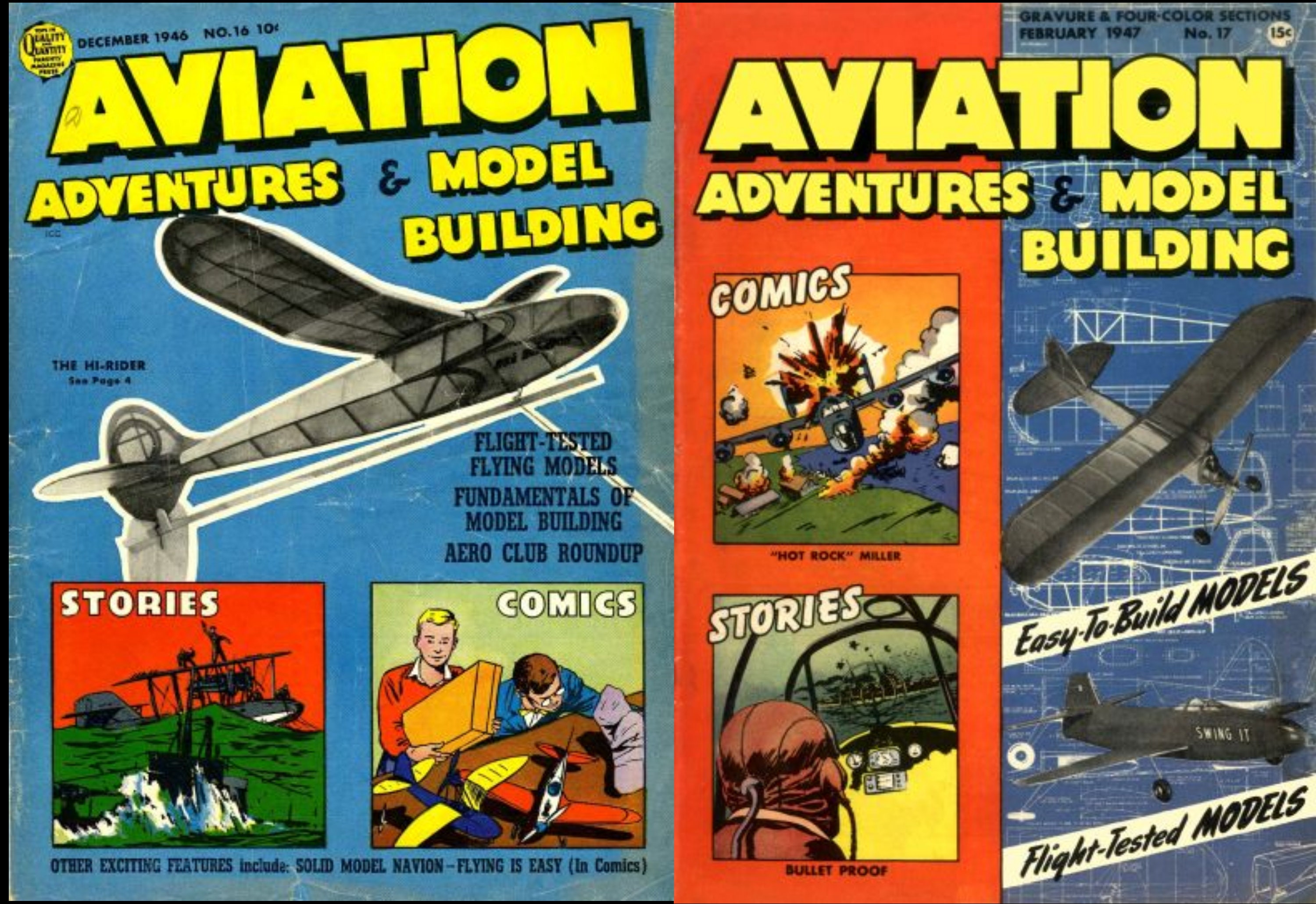 True Aviation Comic, Picture Stories Digest Full Collections, 1942 ...