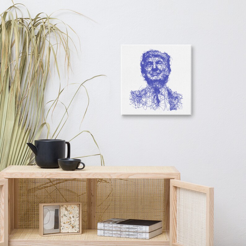 Presidential Portrait Single Line Drawing, Trump Sketch, Original ...