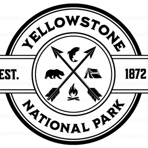 Yellowstone Digital Download, Yellowstone National Park 1872 Adventure ...