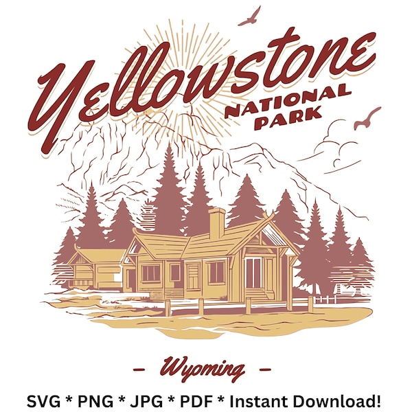 Yellowstone Logo Png - Etsy