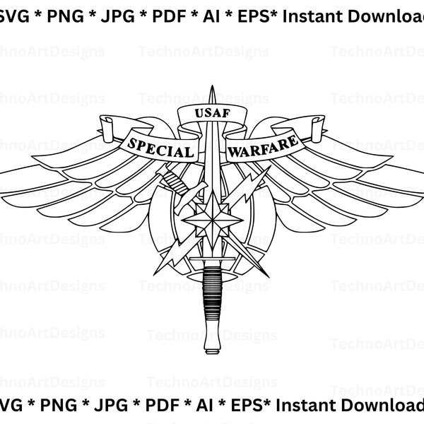 Usaf Logo Svg - Etsy