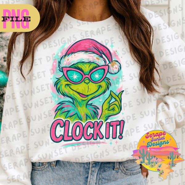 Preppy Grinch - Etsy