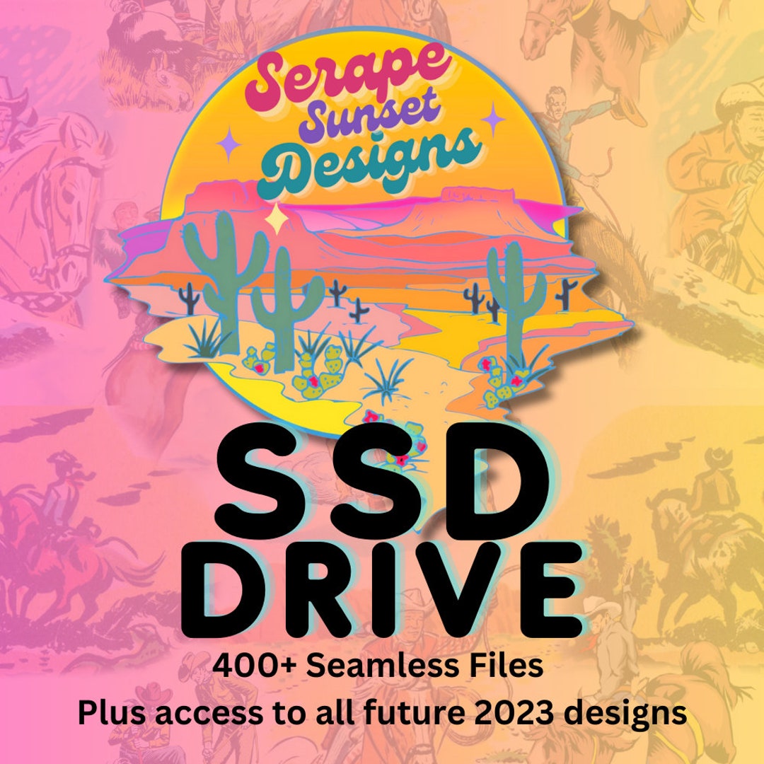 Serape Sunset Seamless Patterns All Files Through 2024 DRIVE : 400 ...