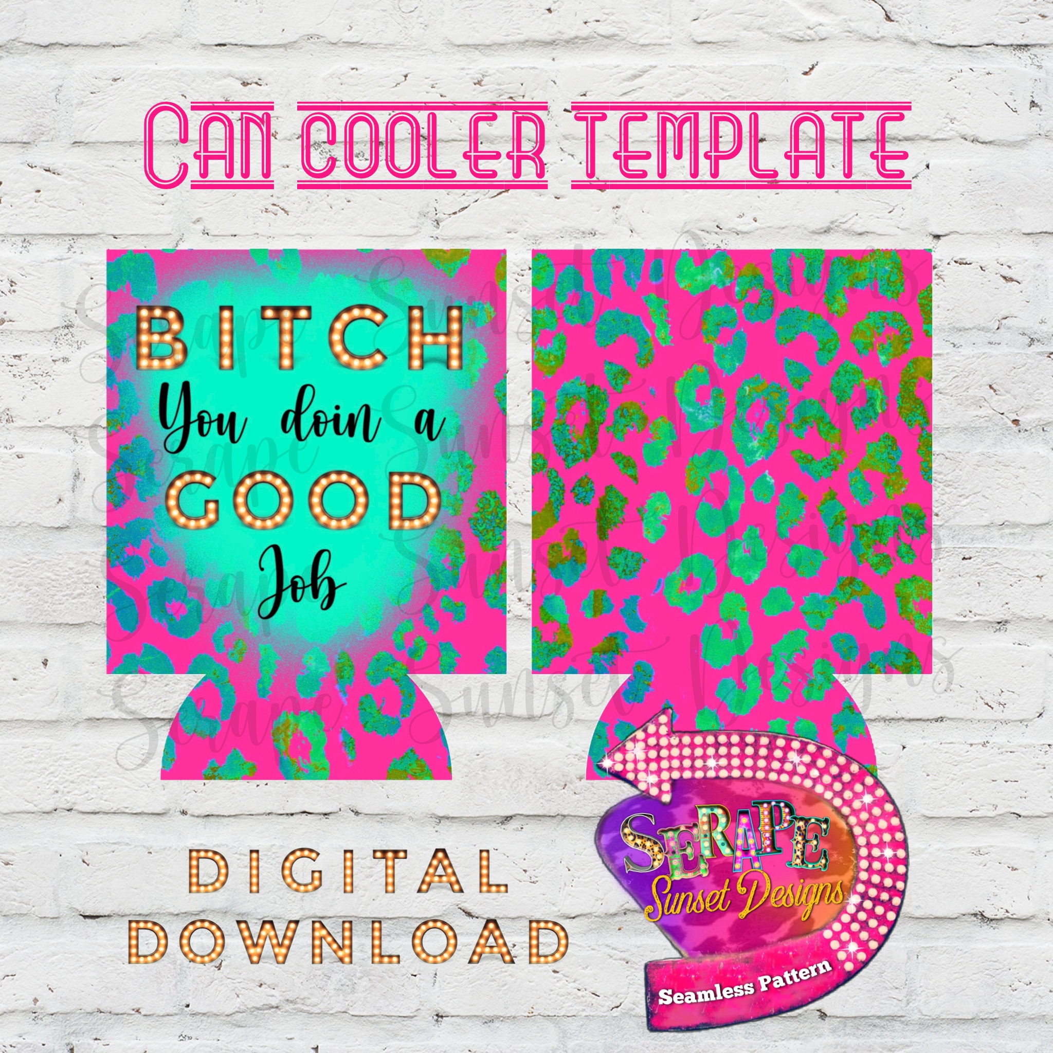 Girl Your Doing a Good Job - Beer Drinking - Can Cooler - Etsy