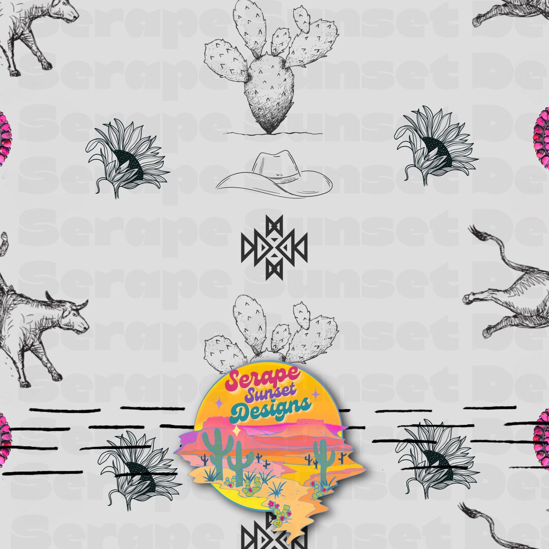 In the Wild- Seamless Pattern - Etsy