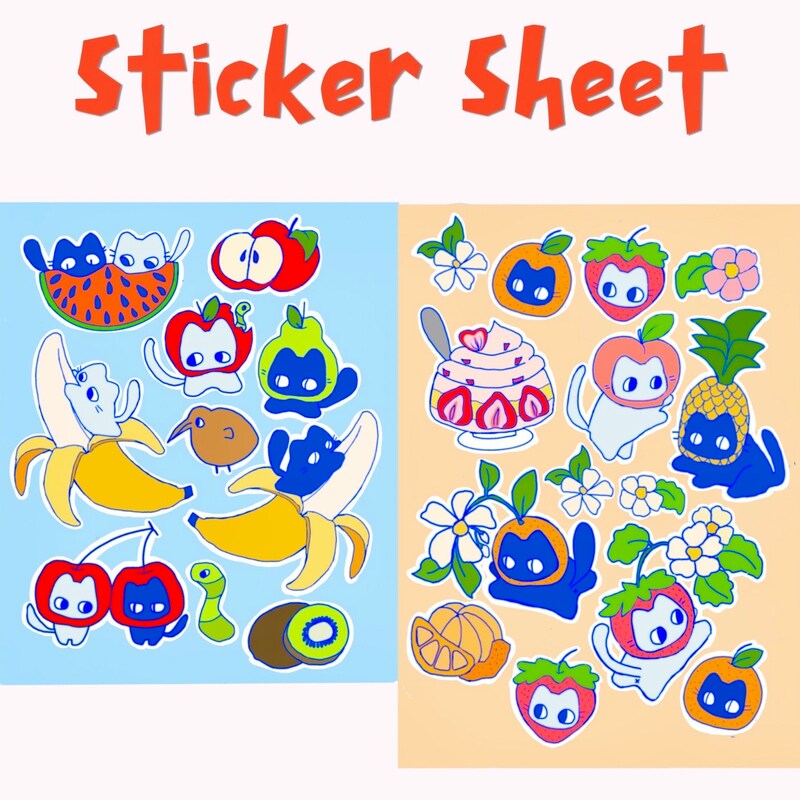 Cutecore Stickers - Etsy