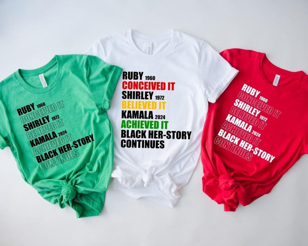Ruby, Shirley, Kamala T-shirt - Etsy