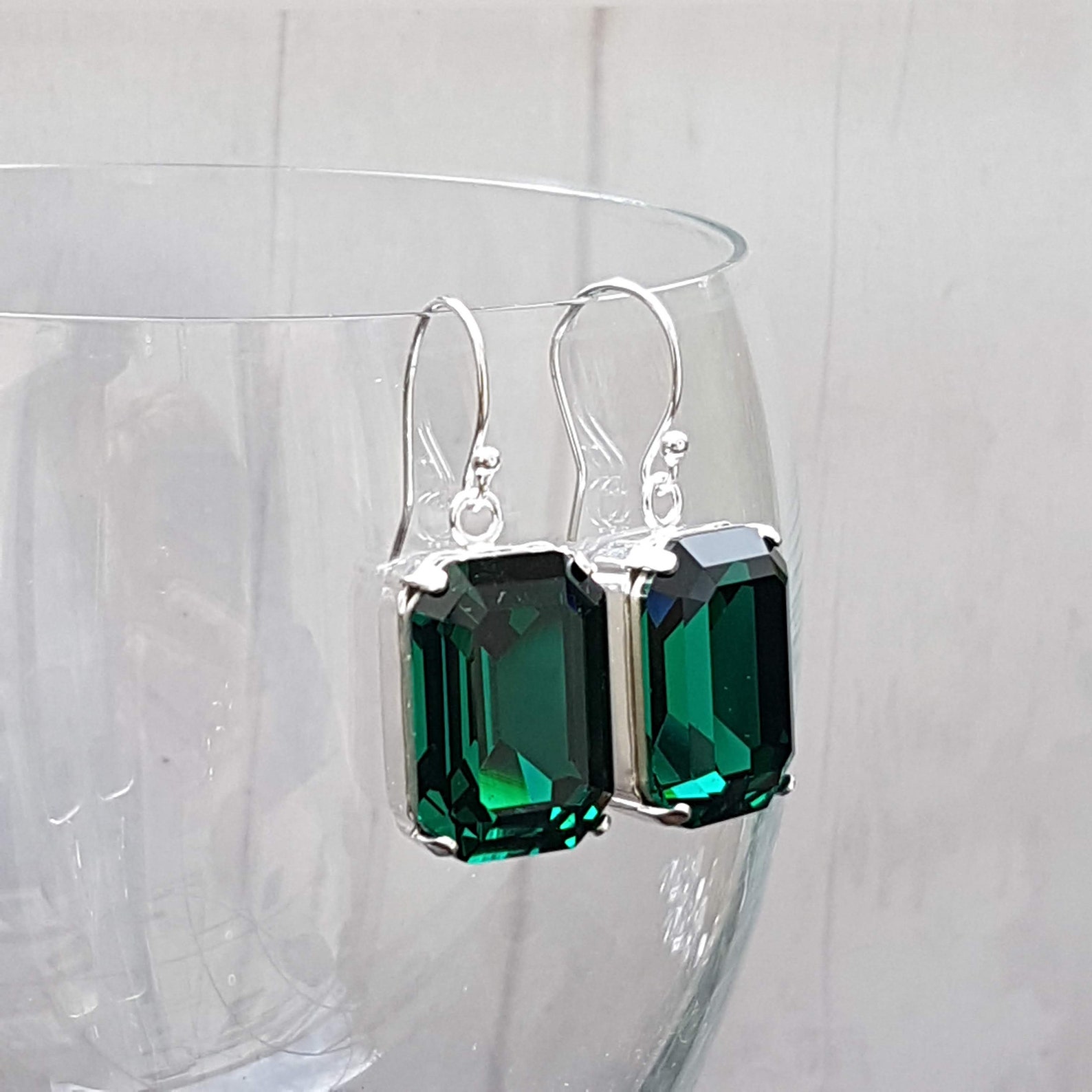 Sterling Silver Jewellery Set Earrings Necklace Pendant - Etsy UK