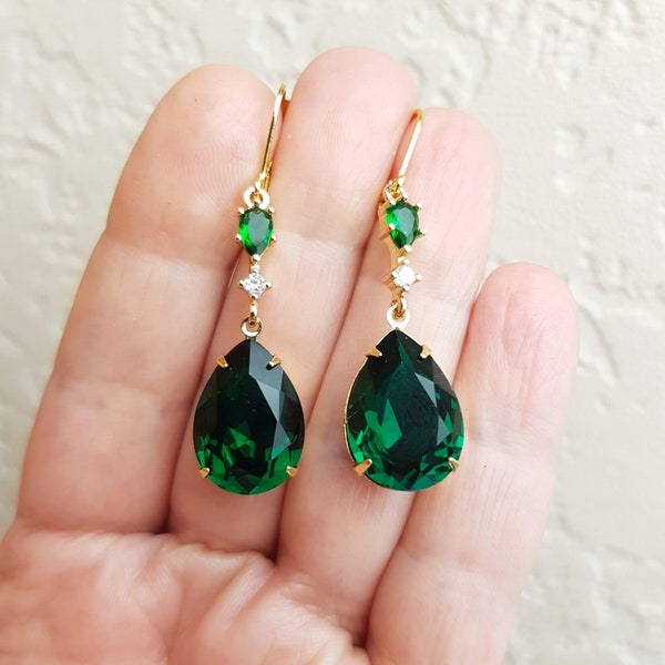 Green Teardrop - Etsy