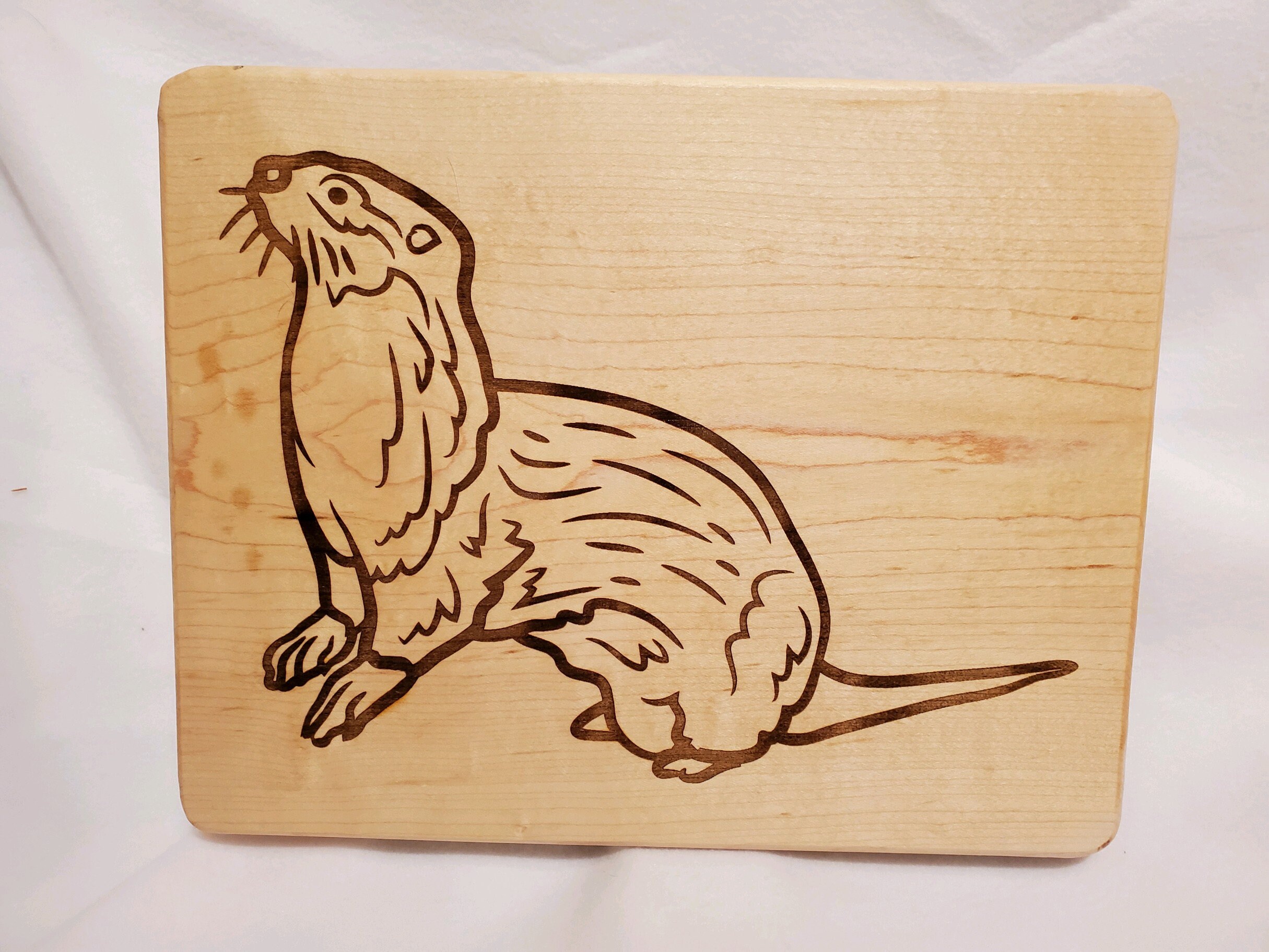 Otter Cutting Board, Engraved Cutting Board, Otter Sign, Birthday Gift ...